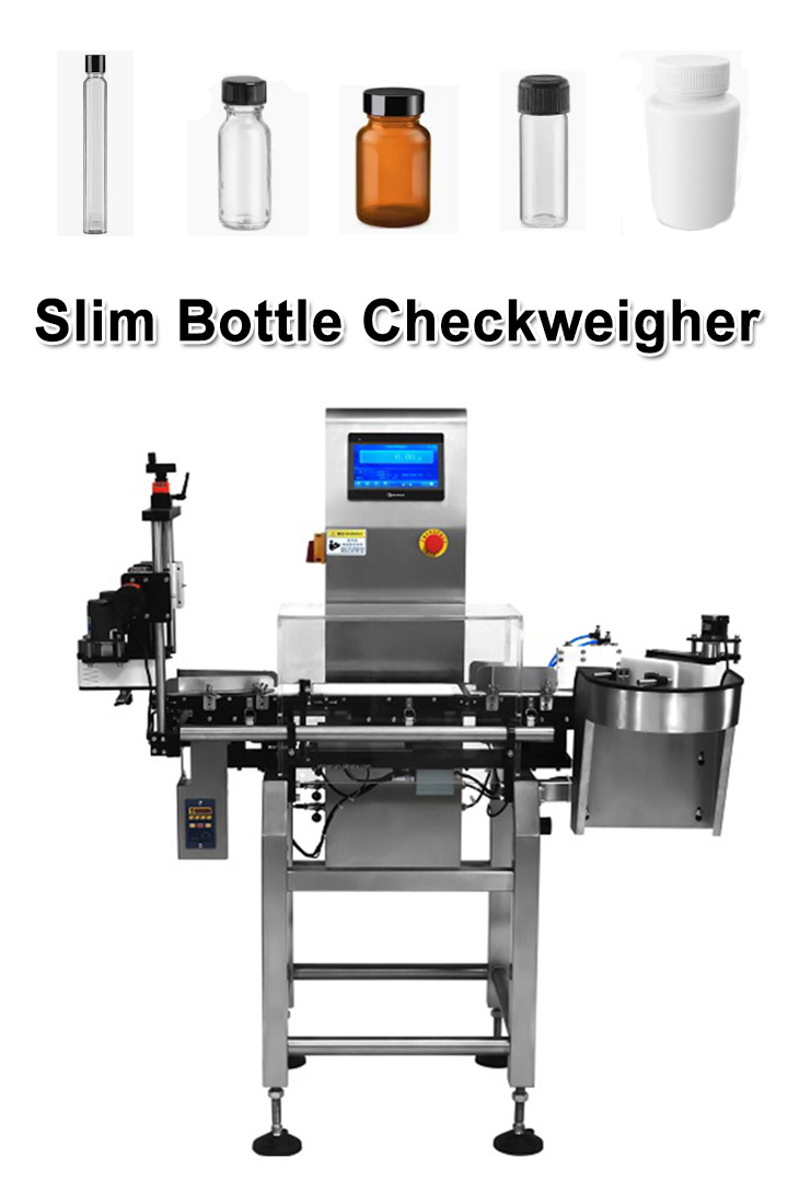 Jar Inline Checkweigher Inspection Systems High Accuracy Cans Vials ...